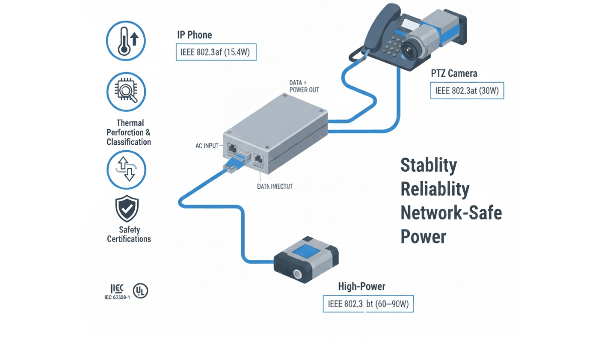POE Adapter Not Working? 7 Common Problems and Solutions
