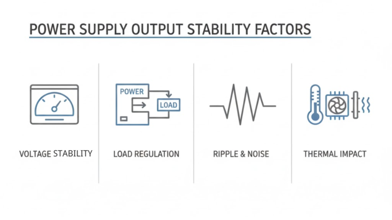 How to test an AC to DC power supply output stability under load?| Quankang